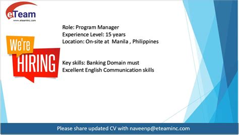 naveen kumar pandey on linkedin programmanager banking manilajobs
