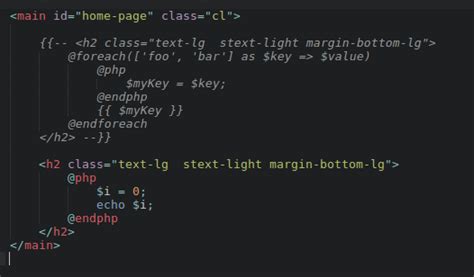 Blade Php Tag Doesnt Get Commented · Issue 21590 · Laravelframework