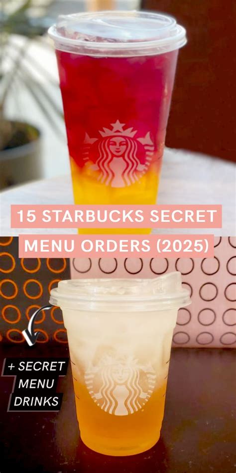 15 Starbucks Secret Menu Drinks You Really Shouldnt Sleep On In 2025