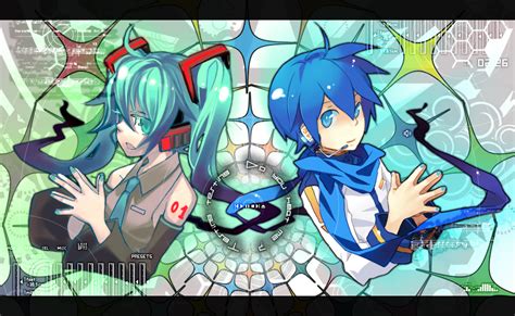 Hatsune Miku And Kaito Vocaloid Drawn By Sunday Danbooru