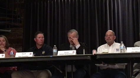 James Settelmeyer Senate District 17 Introductory Comments Youtube