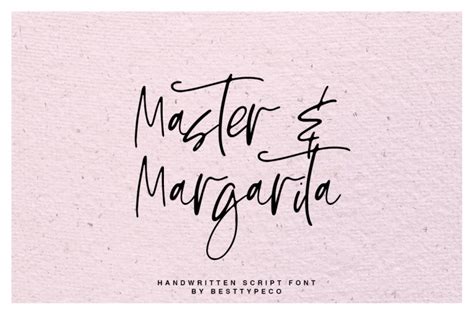 Master And Margarita Font Download