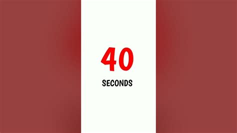 40 Seconds Countdown Timer Countdown Timerapp Timer Stopwatch