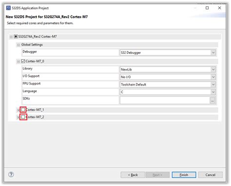 Howto Create A Blinking Led Application Project For S32g Using S32 Rtd