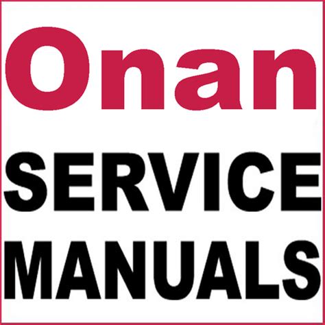 Operators Manual Onan 2500 - racefasr