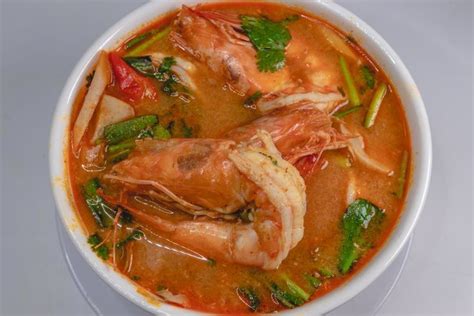 ต้มยำกุ้งรสเด็ด อาหาร สูตรอาหาร พริก