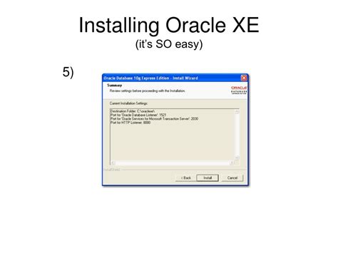 ppt creating a geomedia enabled oracle database using the free oracle