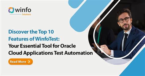 Winfo Solutions On Linkedin Oracletestautomationstrategy Codelesstestautomation Winfosolutions