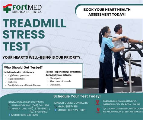 Treadmill Stress Test FortMED Clinics