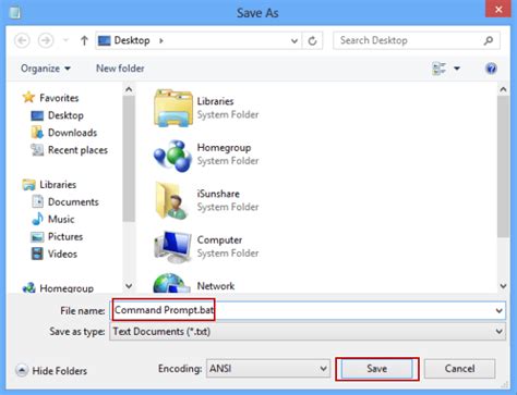 Easily Create A Command Prompt Shortcut On Desktop