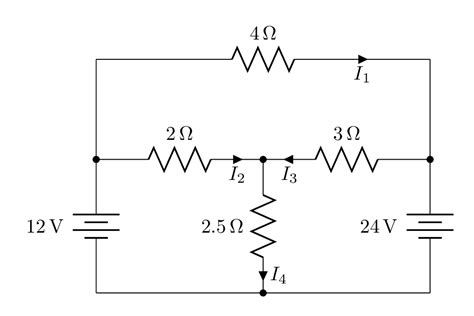 Diagrams Flow Of Current In A Circuit TeX LaTeX Stack Exchange