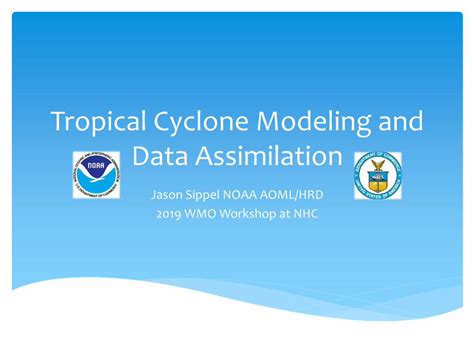 Pdf Tropical Cyclone Modeling And Data Assimilationhwrd Data Assimilation Systems History