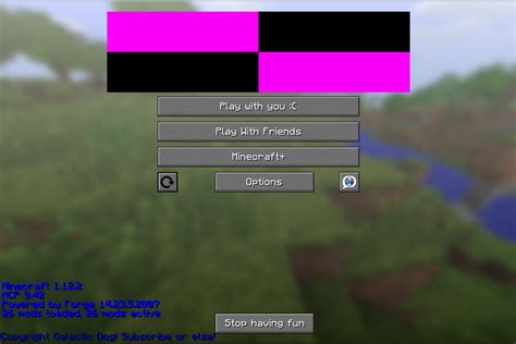 Textures Not Loading On Custom Main Menu Issue Lumien Custom Main Menu GitHub