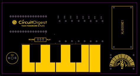 Design And Build An Arduino Based Touch Capacitive Piano Pcb With
