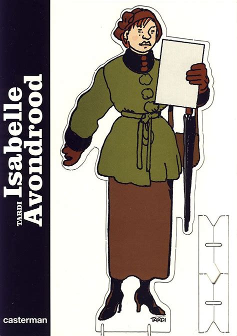 Figurine En Carton Dadèle Blancsec Isabelle Avondrood En Néerlandais