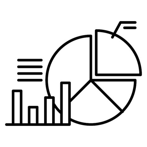 Premium Vector Pie Chart Vector Illustration Style