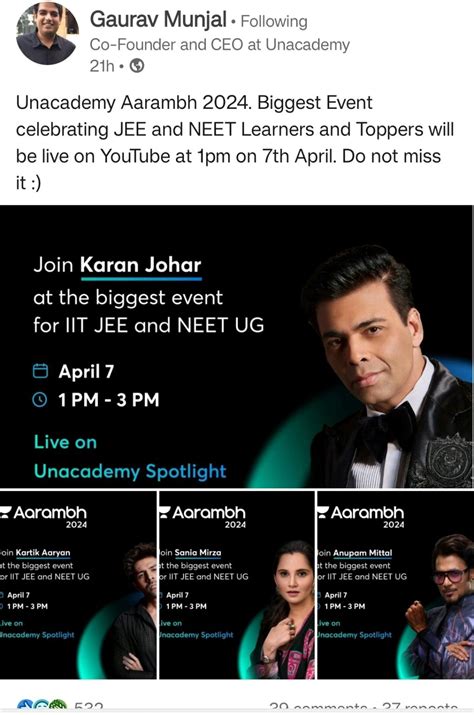 saurabh p on linkedin noneacademy 😁