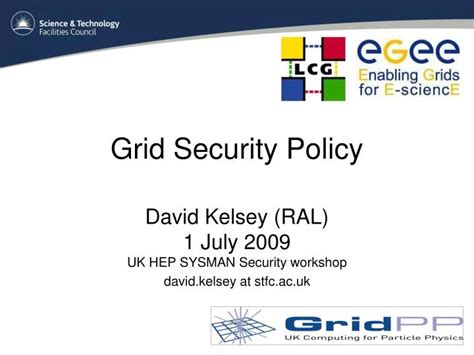 PPT Grid Security Policy PowerPoint Presentation Free Download ID