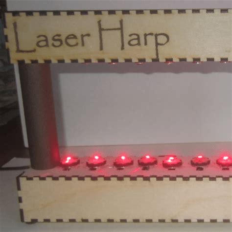 A Simple Laser Harp Midi Instrument Hackaday