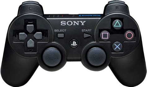 Dualshock 3 Ps3 Controller Black Ps3 Uk Pc And Video Games