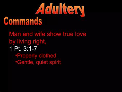 Adultery Ppt