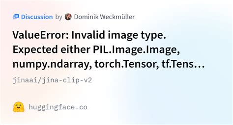 Jinaai Jina Clip V2 · Valueerror Invalid Image Type Expected Either