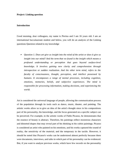 Project Linking Question Pdf Project Linking Question Pdf