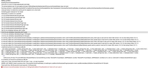 Plugin Build Error In Mac · Issue 73 · Getnamosocketioclient Unreal