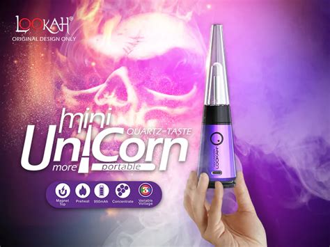 Lookah Unicorn Mini Electric Dab Rig Lookah E Rigs