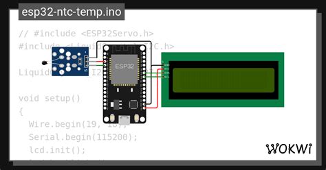Esp32 Ntc Temp Copy 2 Wokwi Esp32 Stm32 Arduino Simulator
