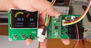 Graphical Temperature Humidity Control Unit Using A Raspberry Pi Pico