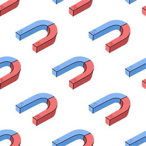 Flat School Illustration Magnet Seamless Pattern Back To School The Science Physics