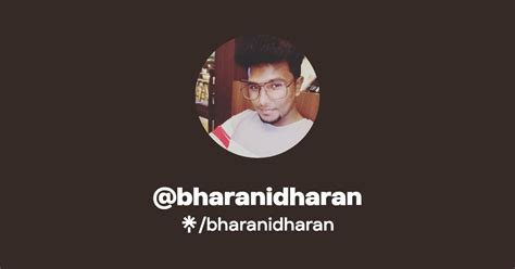 Bharanidharan James Kumar Instagram Linktree