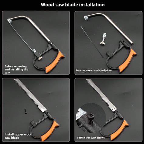 Diy Handsaw Woodworking Saw Wire Saw Hacksaw Curve Saw Simple Multi Function Saw Mini Model Saw