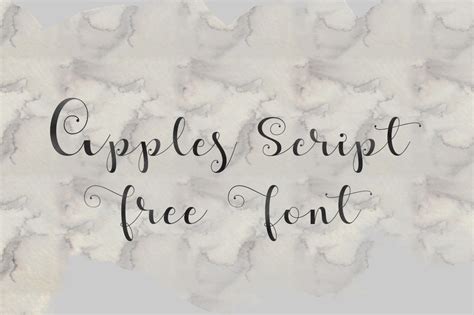 DLOLLEYS HELP Apples Script Free Font