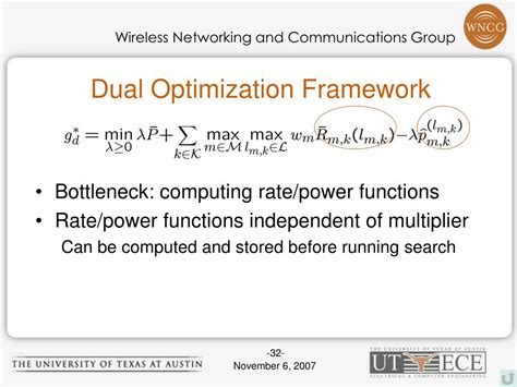 Ppt Resource Allocation In Downlink Multiuser Multicarrier Wireless