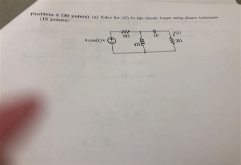 solved problem 2 30 points n solve for i in the