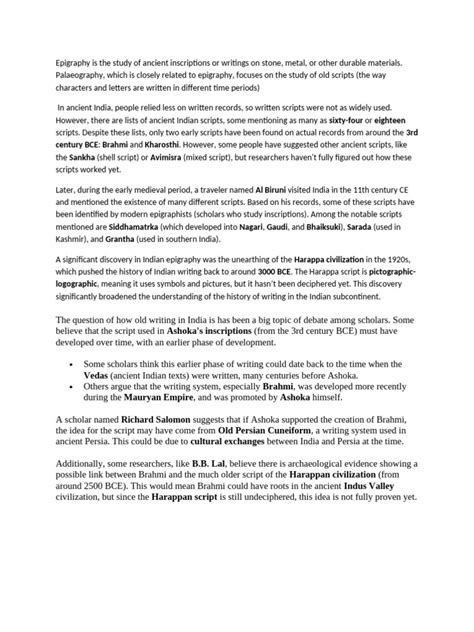 Brahmi Script Assignment Pdf Writing