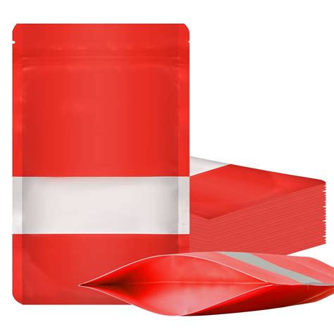 Order Red Mylar Bags Premium Mylar Bags