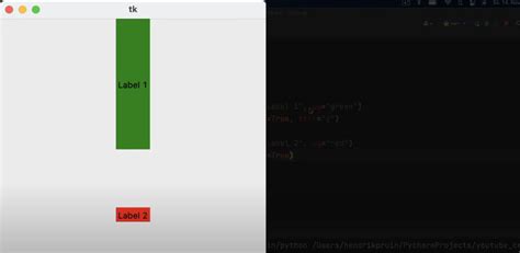 Der Tkinter Pack Layout Manager Mit Video