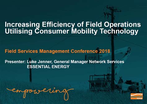 Increasing Efficiency Of Field Operations Utilising
