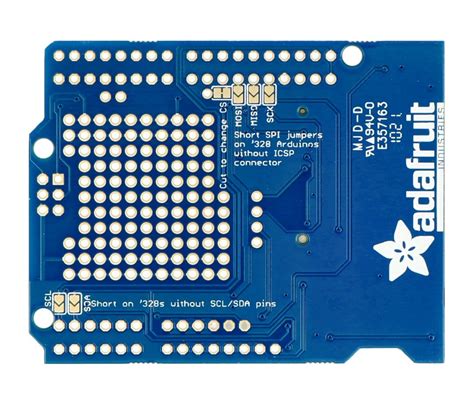 Adafruit Data Logging Shield For Arduino Botland Robotic Shop