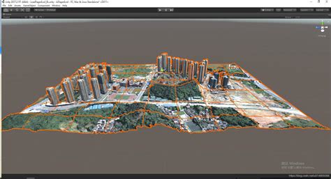 Unity3d Dynamically Loads Osgb Tilt Photography Data Programmer Sought