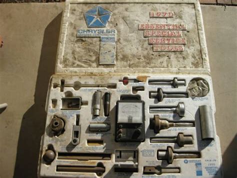 Wtb Chrysler Motors Corporation Essential Special Service Tools For