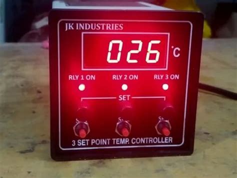 3 Set Point Temperature Controller For Industrial Model Namenumber