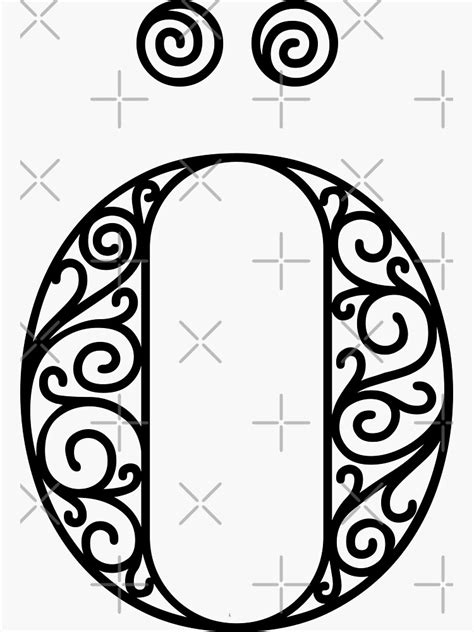 Ö o umlaut letter nice font sticker for sale by trendingatees