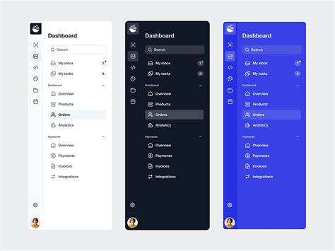 Dual Tier Sidebar Navigation — Untitled Ui By Jordan Hughes® On Dribbble