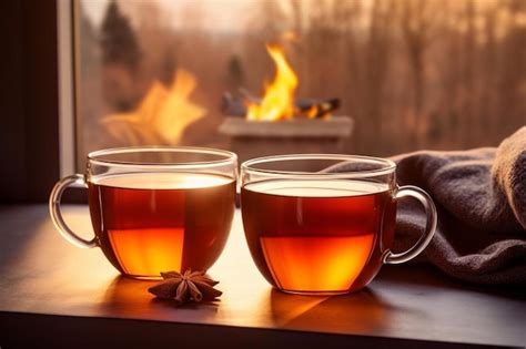 Warm Drinks Premium Ai Generated Image