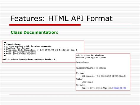 PPT The Basics Of Javadoc PowerPoint Presentation Free Download ID 5615778