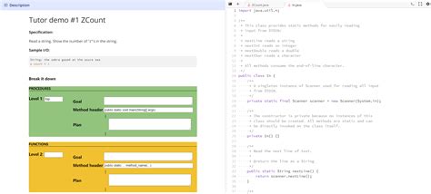 Solved E Description In Java ZCount Java Public Chegg Com